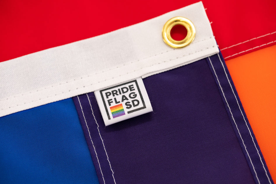 Mini Gilbert Baker Rainbow Flag – Pride Flag SD