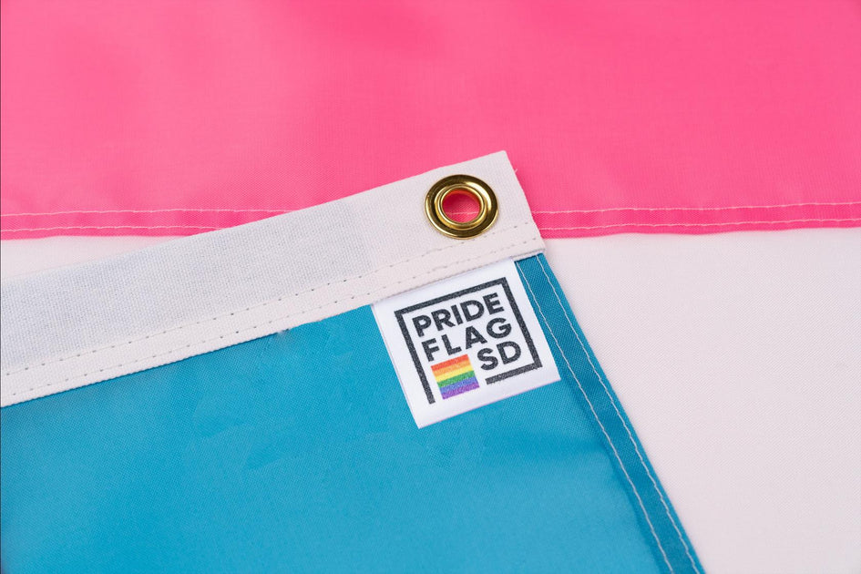 Transgender Pride Flag - Hand Sewn – Pride Flag SD