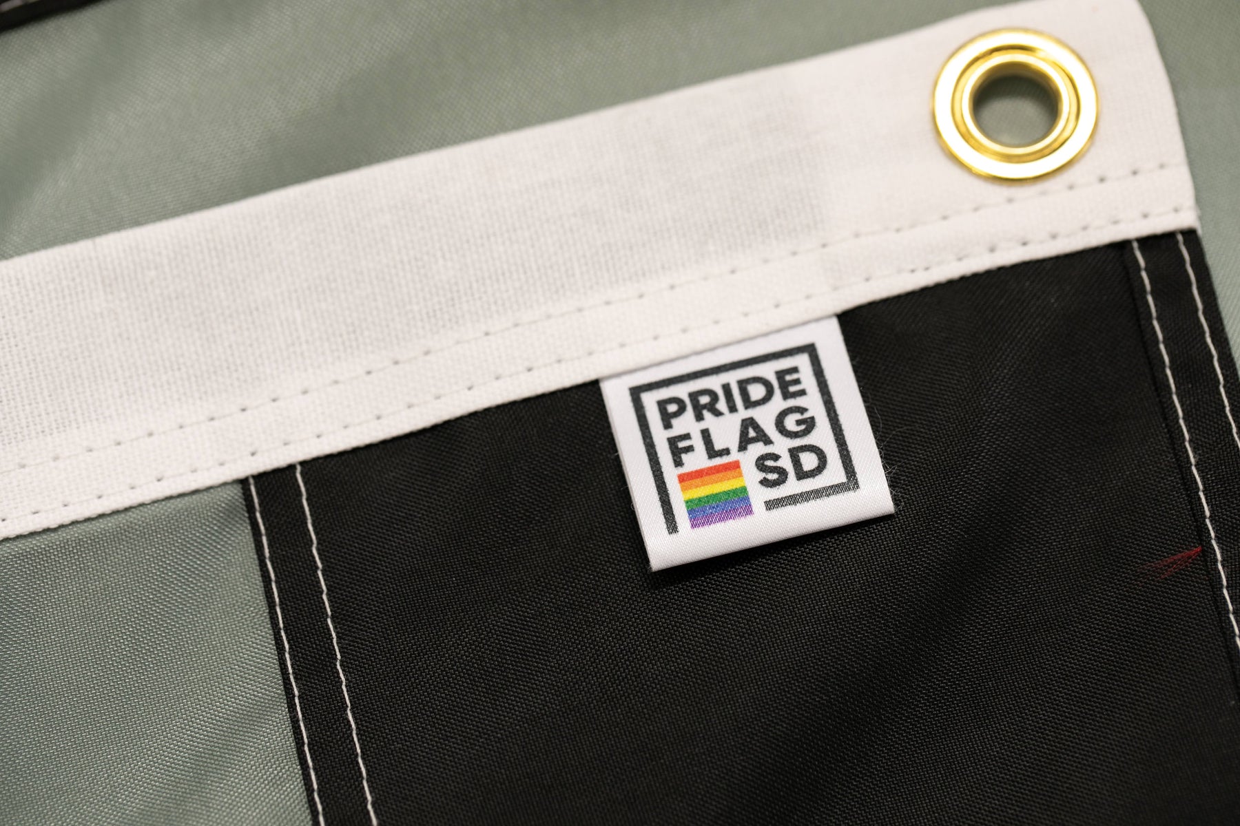 Agender Pride Flag - Hand Sewn – Pride Flag SD