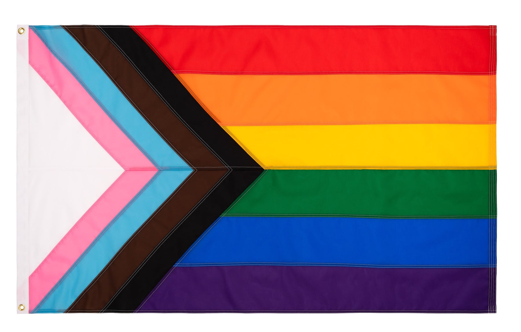 Our Hand Sewn Flags – Pride Flag SD